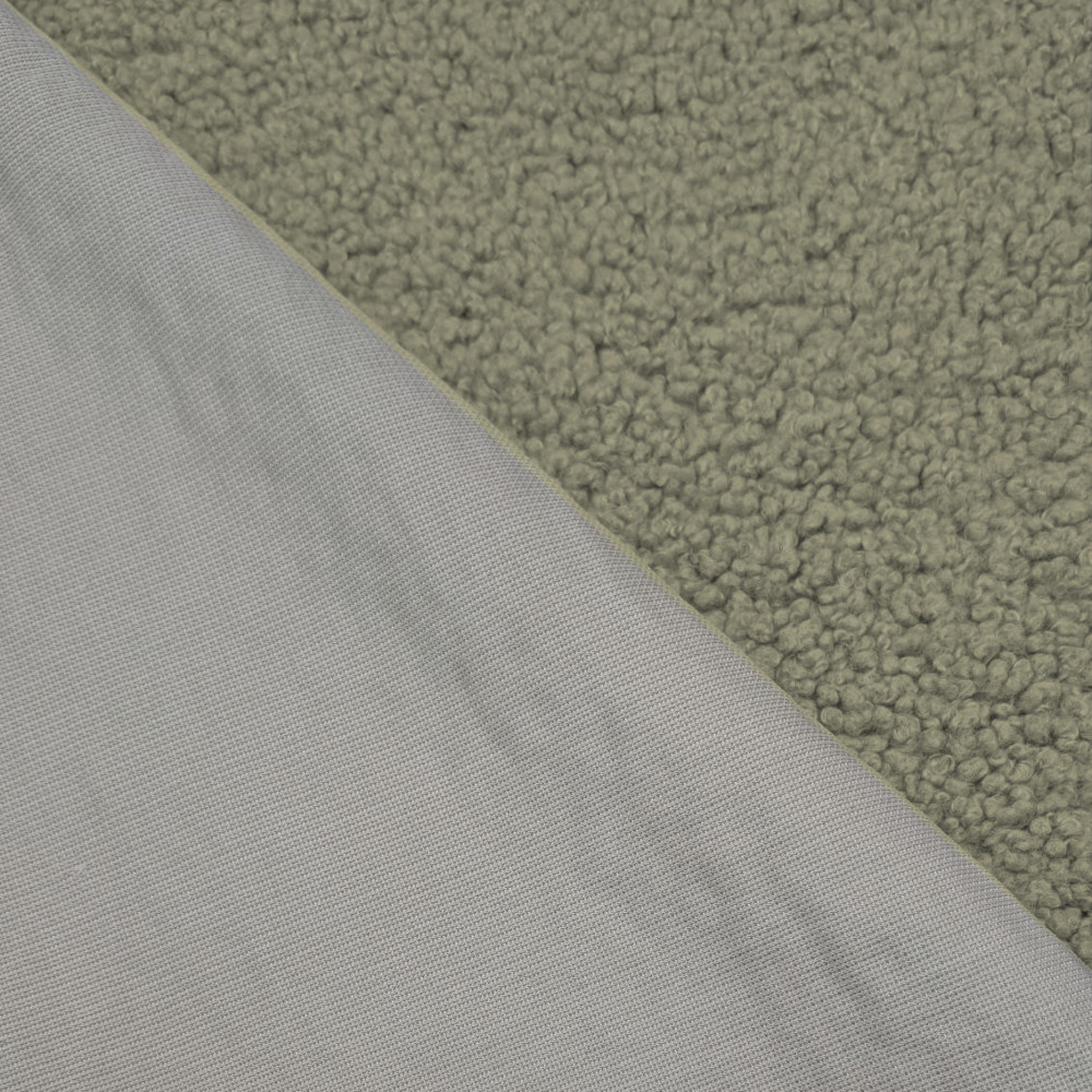 Super Sherpa Fabric Online - Stone, Upholstery Sherpa Fabric Online